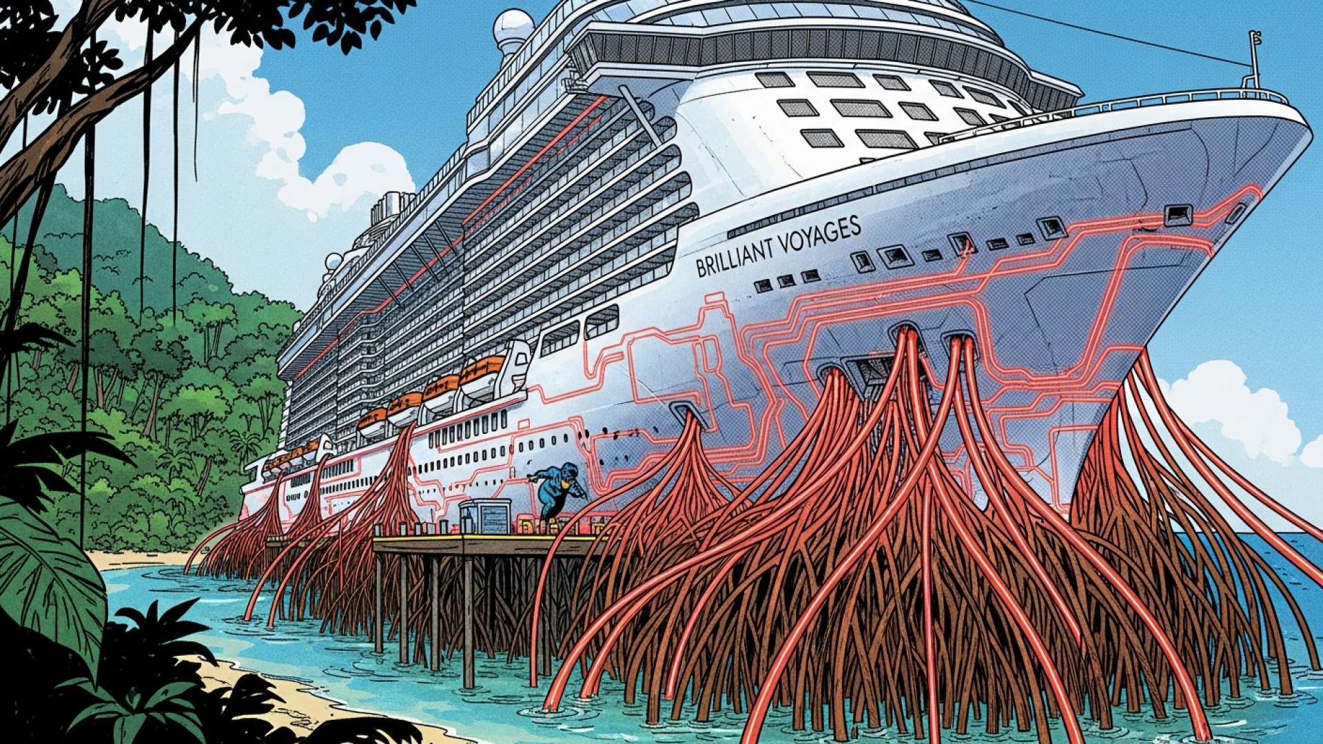 Brilliant Lady Inaugural Call Cements Limón as Premium Cruise Hub